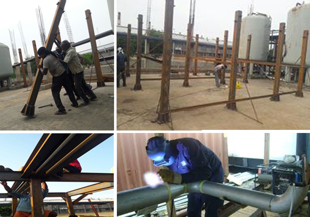 Steel Roofing & Cladding - Innovative Projects | Mild Steel Tanks | MS ...